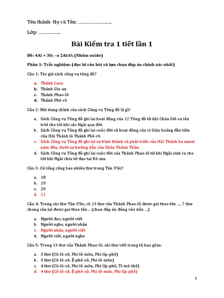 đề KT lớp KT3 | PDF