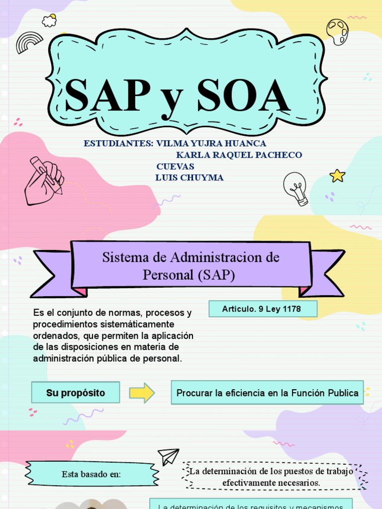 SAP y SOA: Eficiencia en Administración Pública | PDF | Crecimiento ...