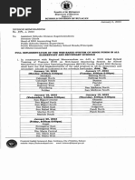 Memo - 008 Additional MOOE 2025 | PDF | Government | Philippines