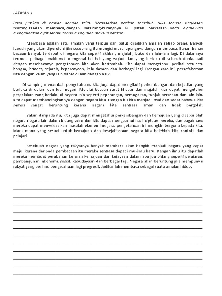 Latihan Cuti F2 | PDF