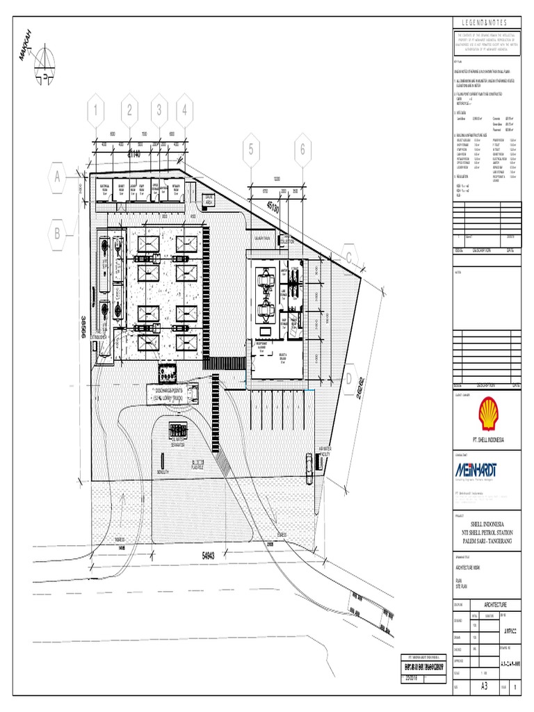 Shell Petrol Station Site Plan | PDF | Chemical Energy Sources | Fuels