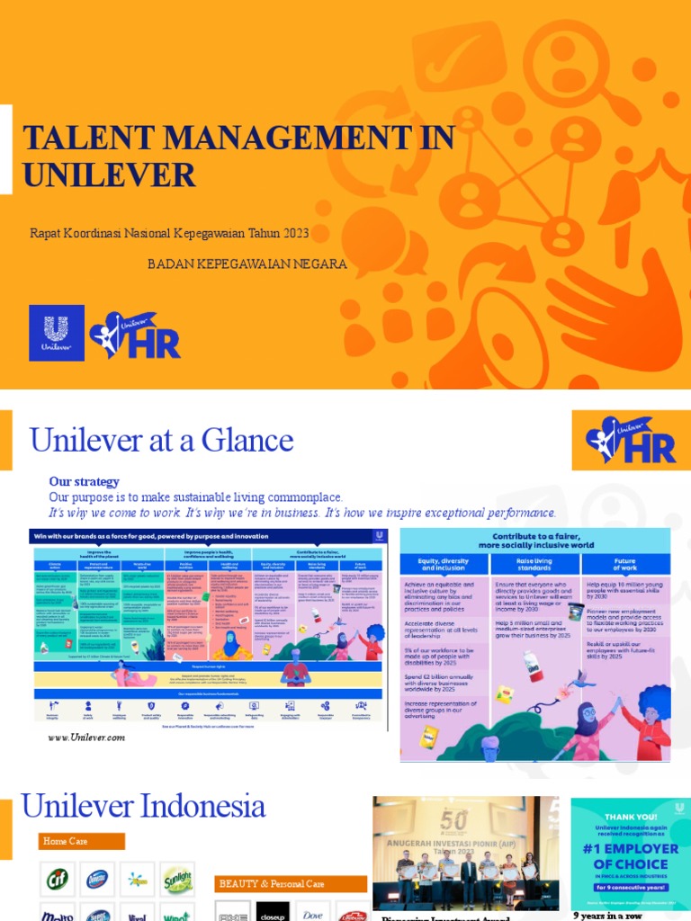 Unilever Talent Management Strategy 2023 | PDF | Agile Software ...