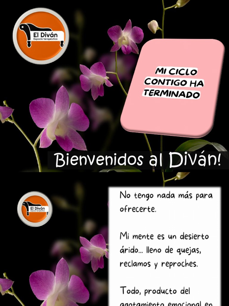 Mi Ciclo Contigo Ha Terminado | PDF