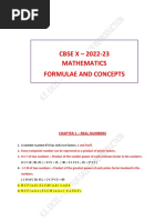 Maths FORMULA SHEET Class 10th (Prashant Kirad) | PDF | Factorization ...