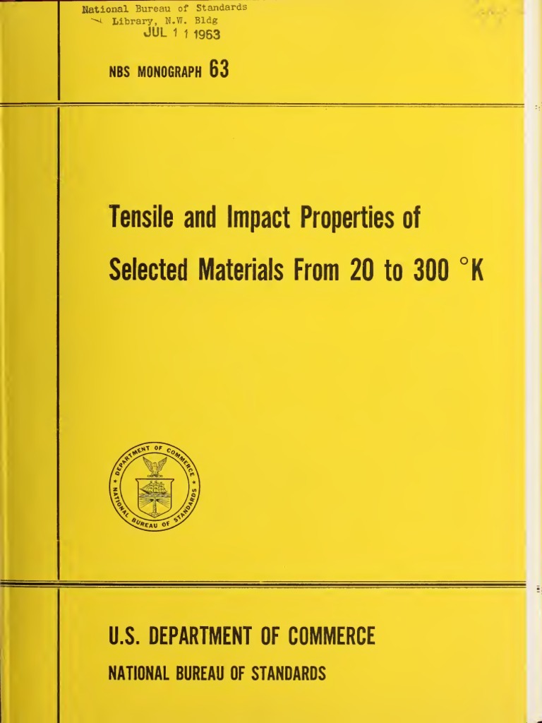 Nbs Monograph 63 | PDF