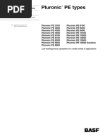 Plurafac LF Types | PDF | Detergent | Sodium Hydroxide