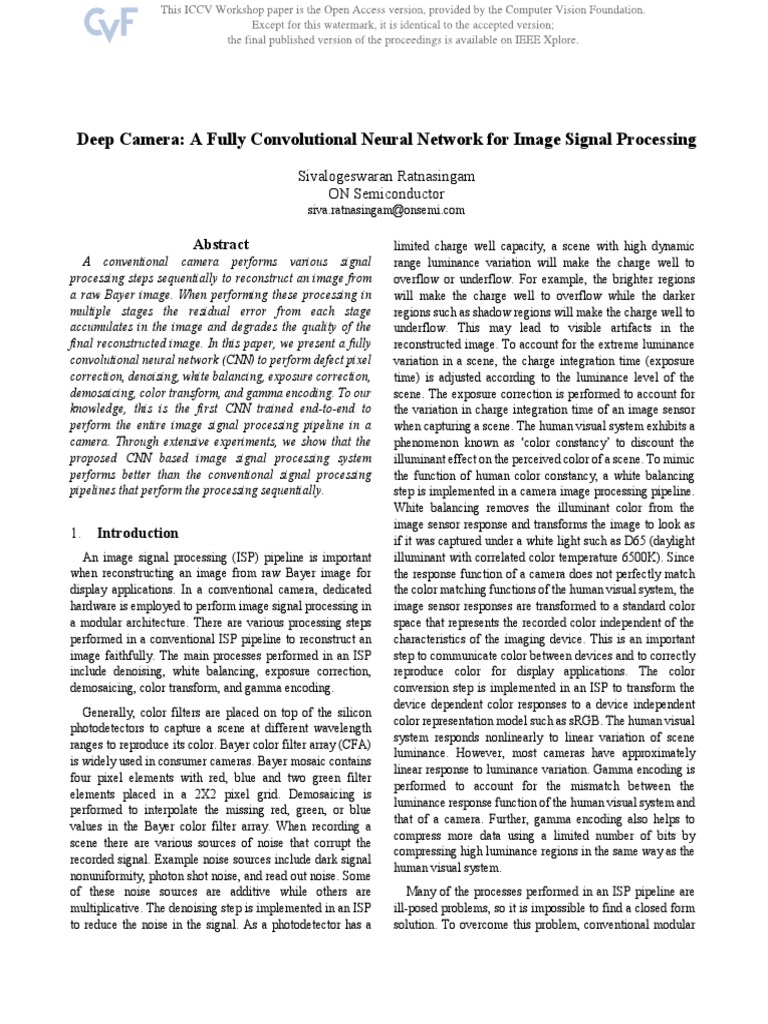 Ratnasingam_Deep_Camera_A_Fully_Convolutional_Neural_Network_for_Image_Signal_ICCVW_2019_paper ...
