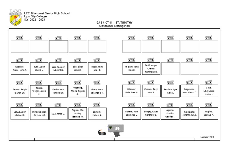 New Seat Plan Template | PDF