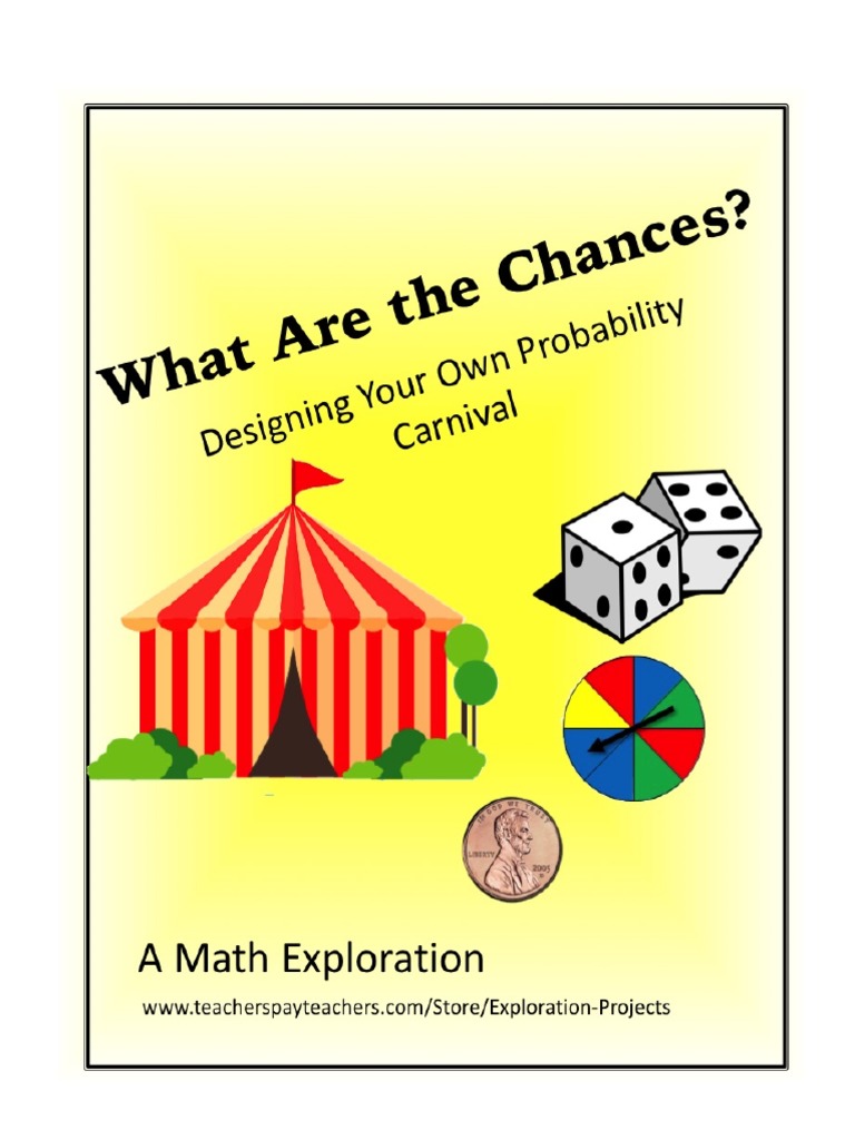 Probability Carnival Game Design Guide | PDF | Mathematics | Probability