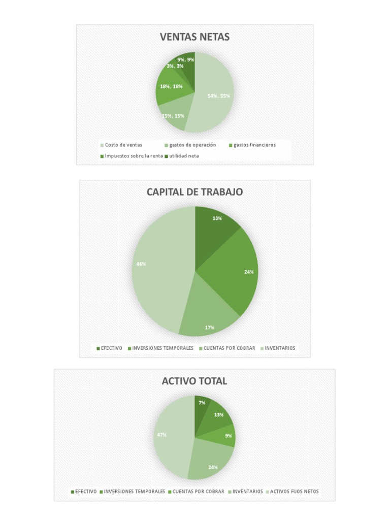 GRAFICAS | PDF | Contabilidad | Capital de trabajo