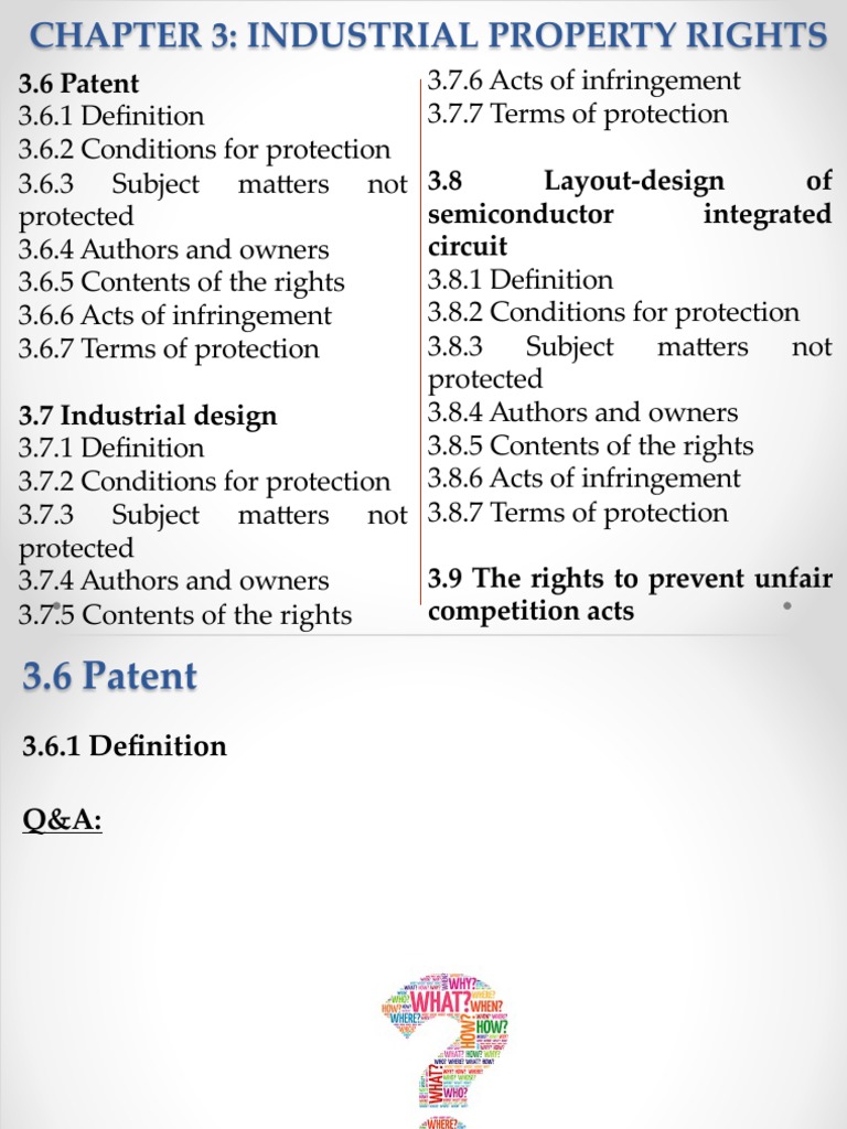 Chapter 3 - SHTT (Part 3) Stu | PDF | Patent | Glossary Of Patent Law Terms