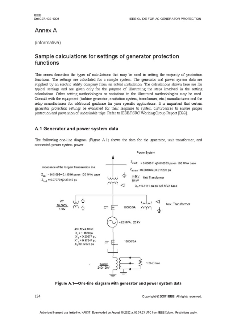 Gen Protn | Download Free PDF | Electrical Impedance | Transformer