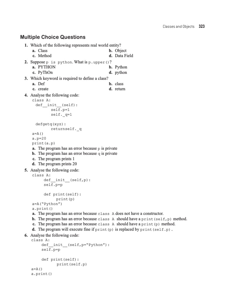 UNIT-5 Classes & Objects | PDF UNIT-5 Classes & Objects | PDF