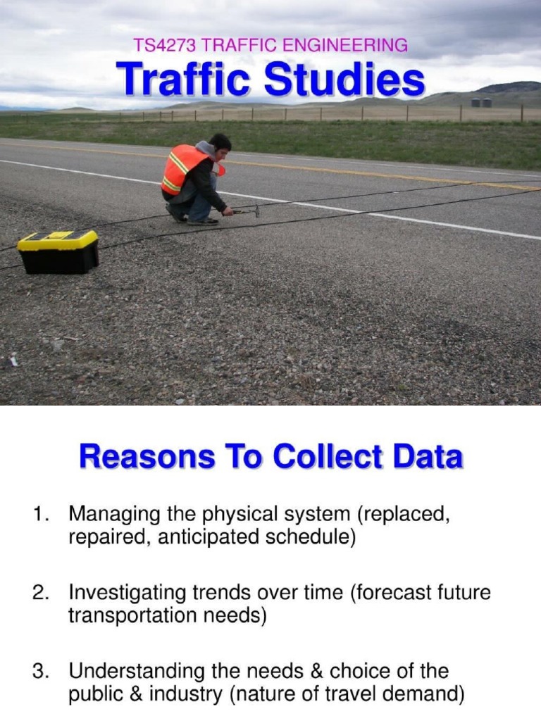 Traffic Engineering Studies Pdf