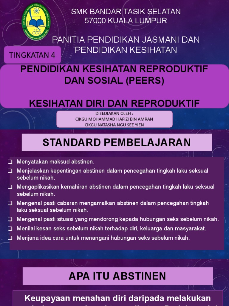 Slide PK T4-Abstinen | PDF