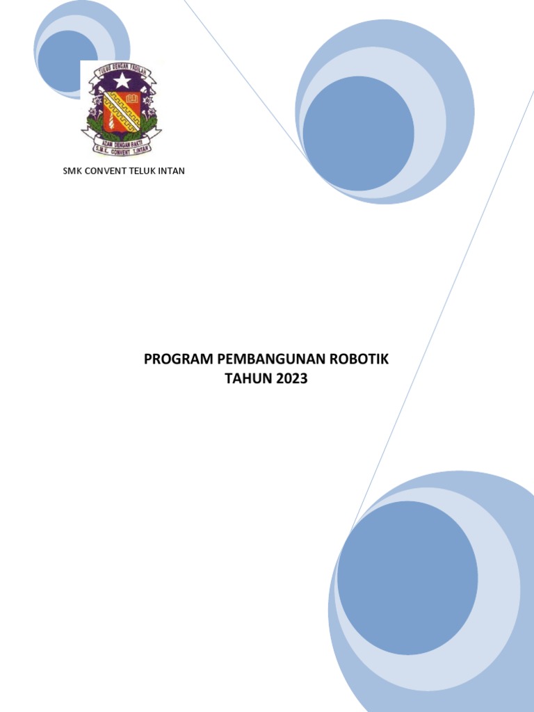 Kertas Kerja Program Pembangunan Robotik | PDF | Seni | Komputer