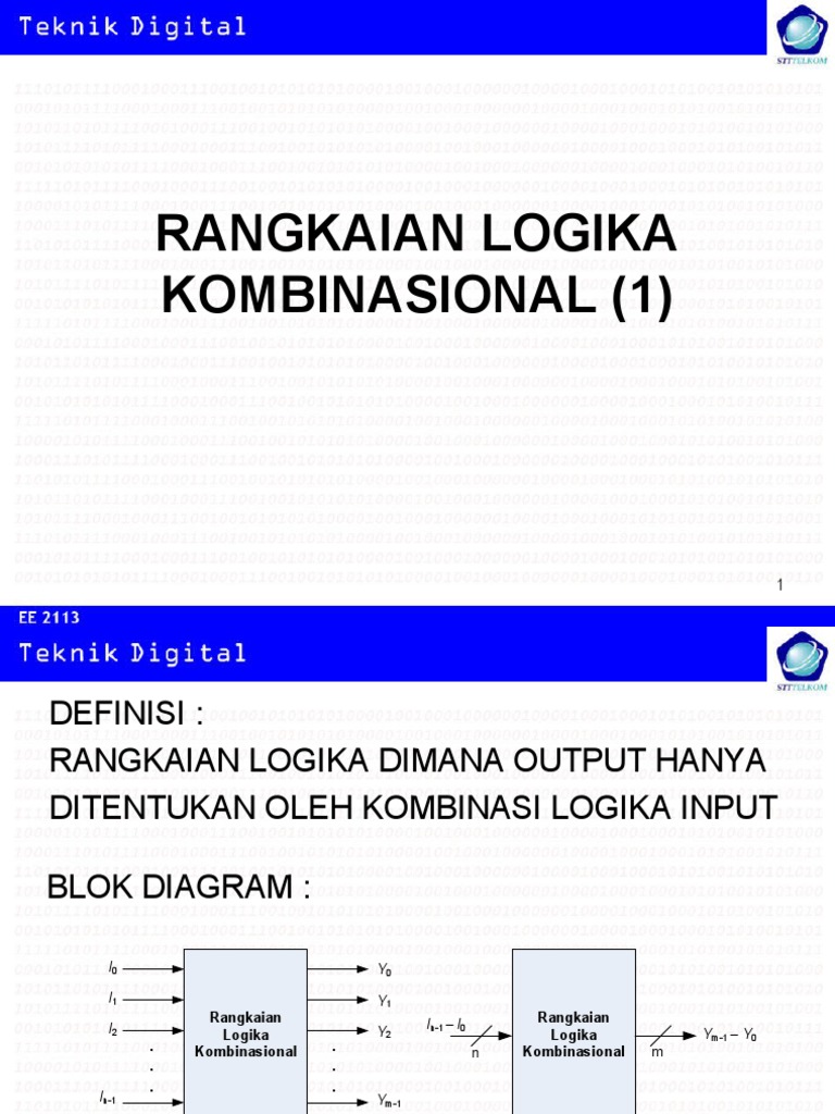 Pert 10 Rangkaian Logika Kombinasional | PDF