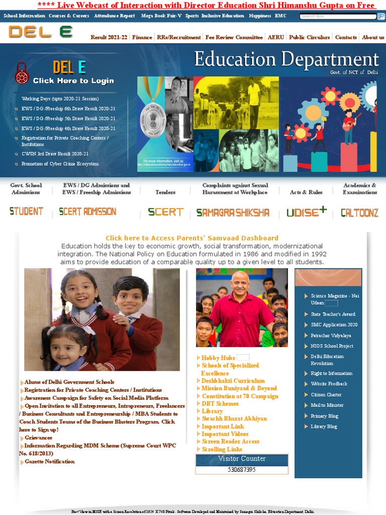 DelE Education Department | PDF