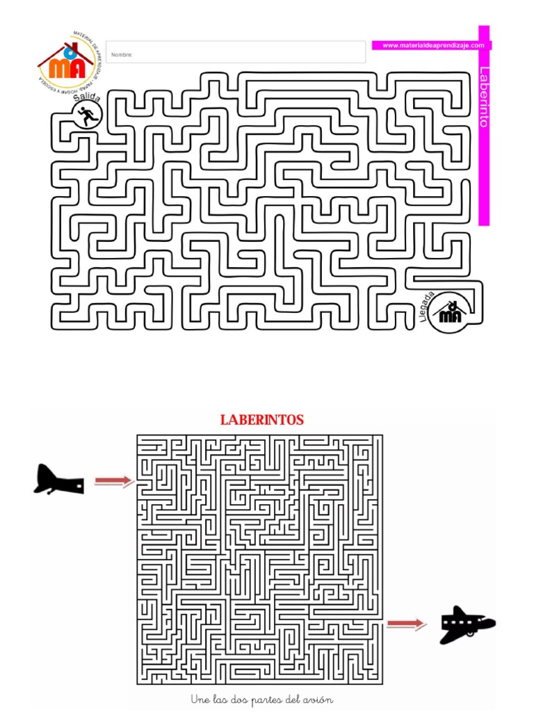 Repaso Laberintos Uno | PDF