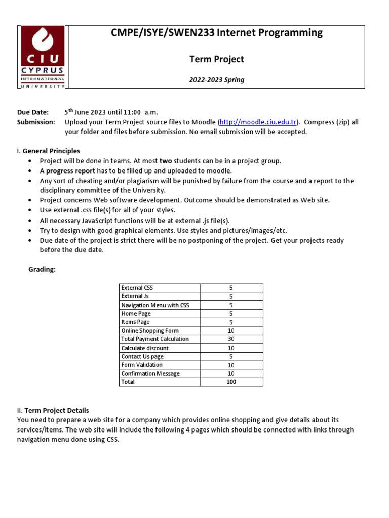 Project Specifications | Download Free PDF | World Wide Web | Internet ...