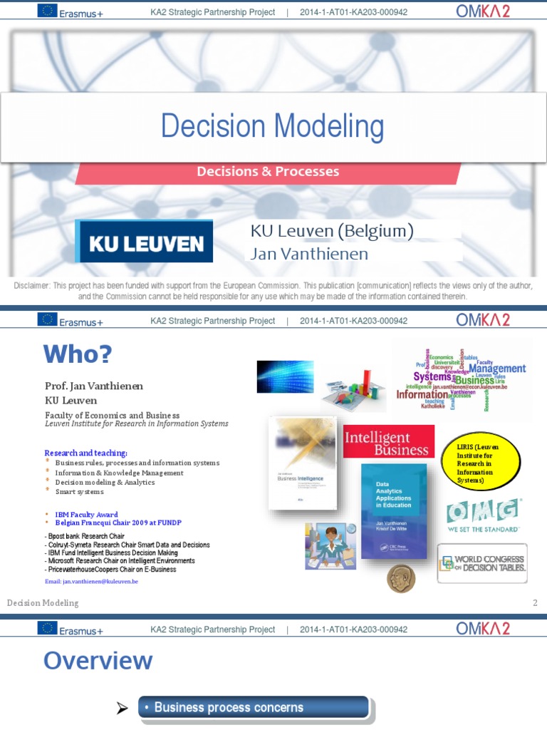 fr_11_Vanthienen_lecture_Decision modelling | PDF