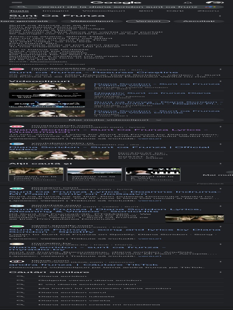 Sunt CA Frunza - Căutare Google | PDF