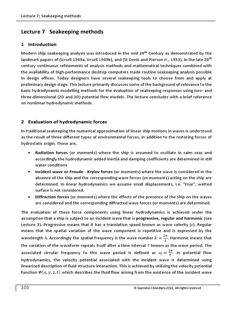 Lecture 7 Notes Pdf Nonlinear System Fluid Dynamics 8231