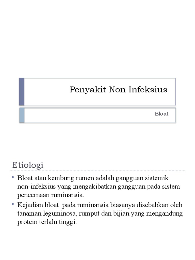 Penyakit ORF domba dan sapi | PDF