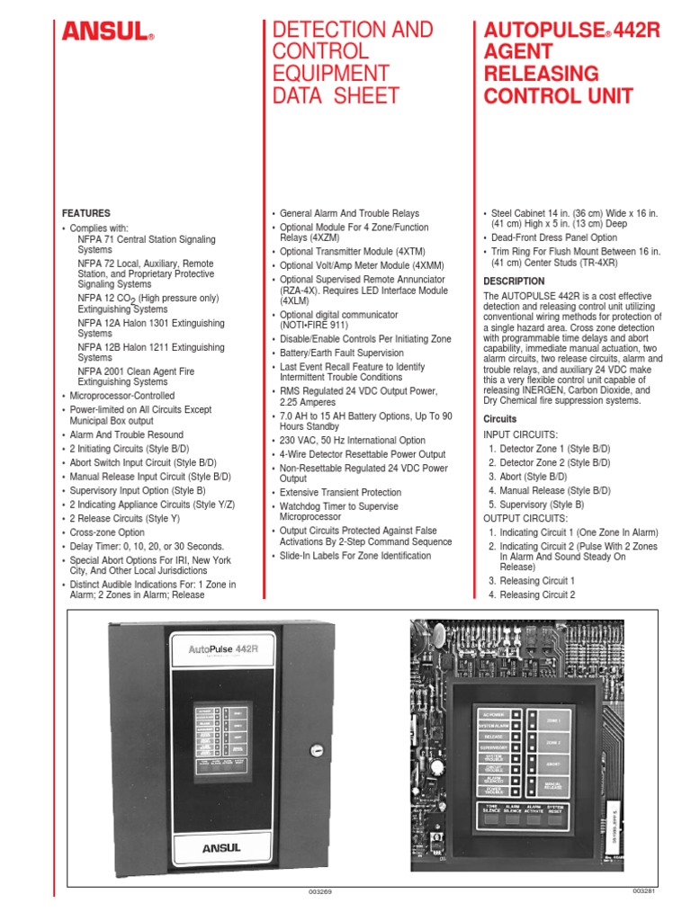 442R Releasing Panel | PDF