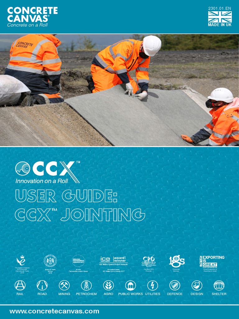 2.2 CCX User Guide - Jointing | PDF | Screw | Concrete