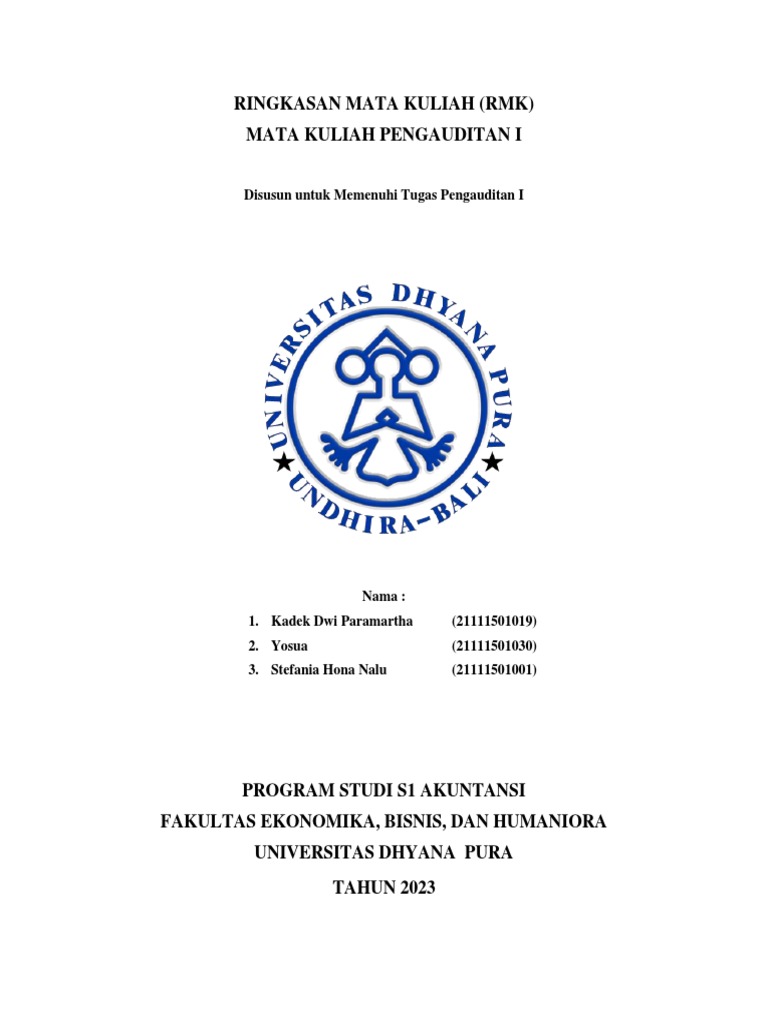 Materialitas & Risiko Audit | PDF