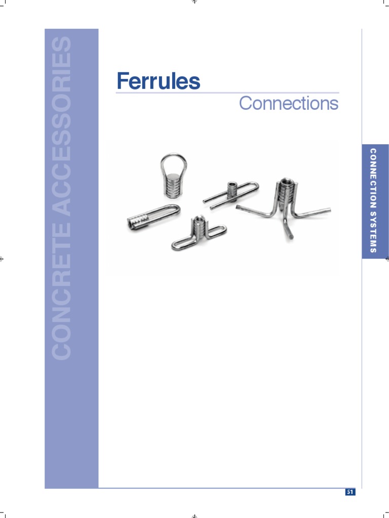 Conac p51 55 Ferrules | PDF