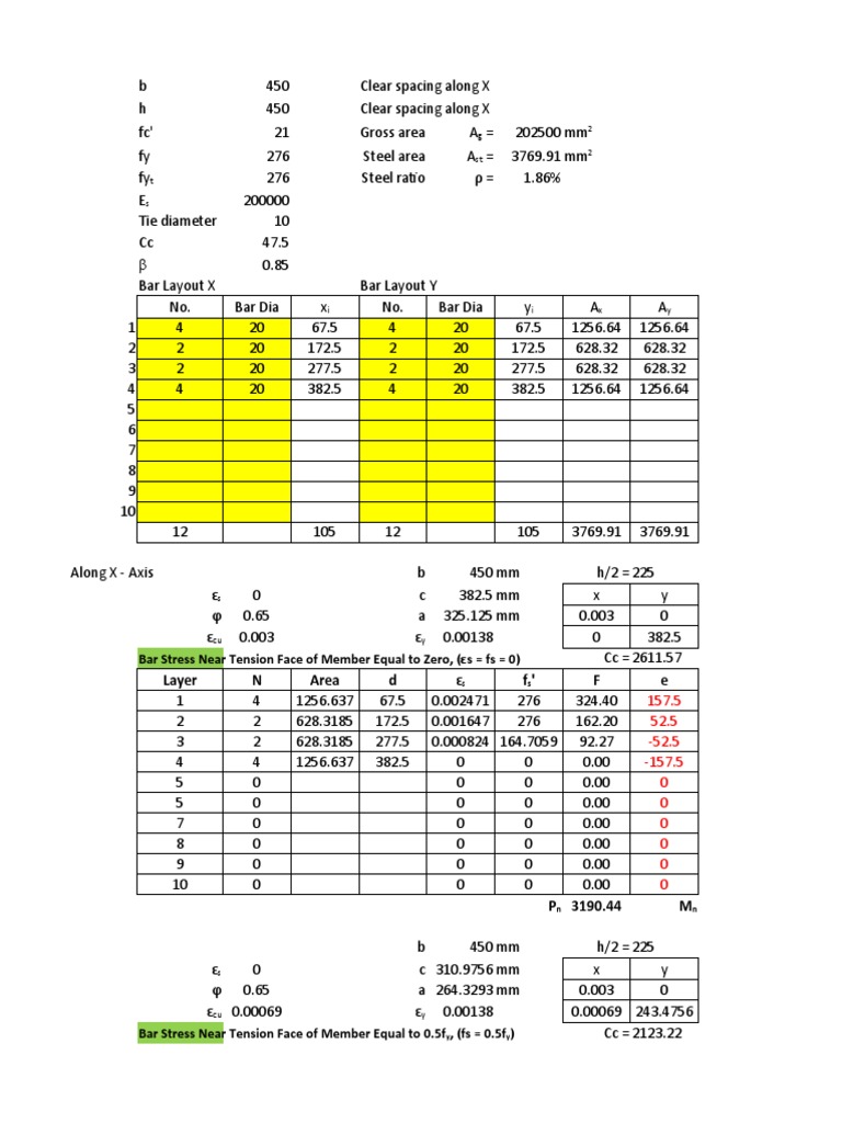 RC Column | PDF | Engineering | Solid Mechanics
