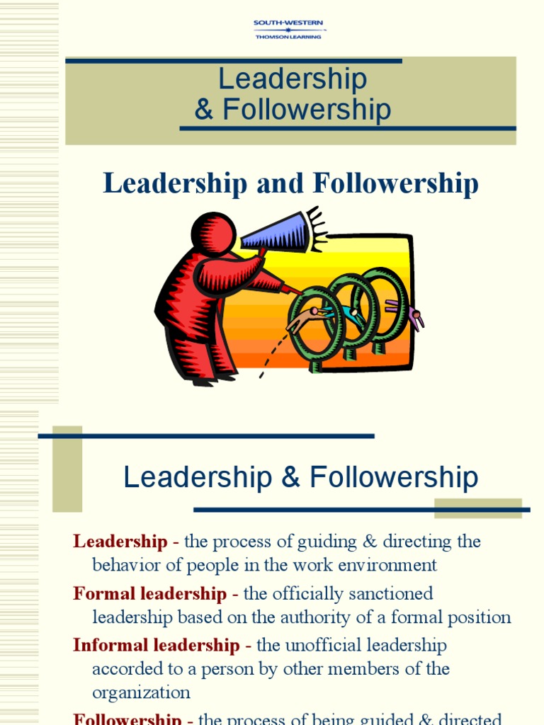 Leadership and Followership Explained | PDF | Leadership | Cognition