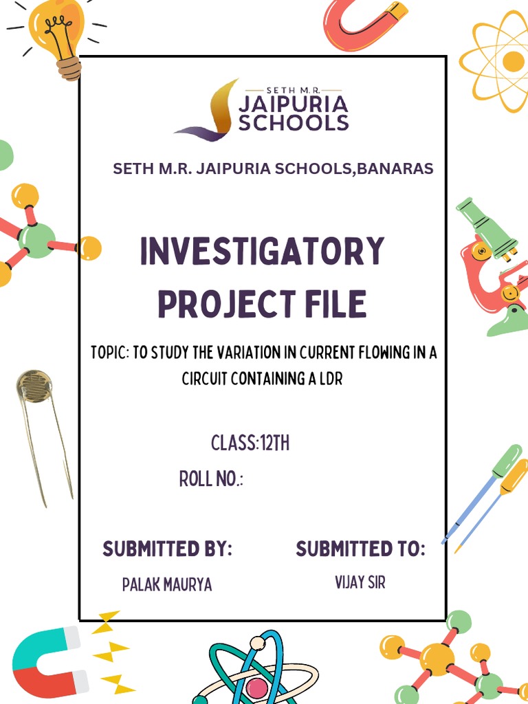 Physics Investigatory Project To Study Earth's Magnetic Field | PDF