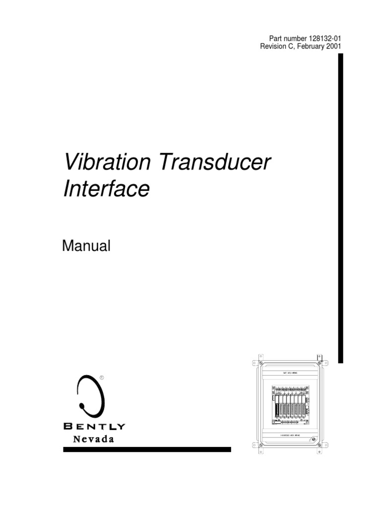 Vibration Transducer Interface Manual 128132 Rev C | PDF | Electrical ...