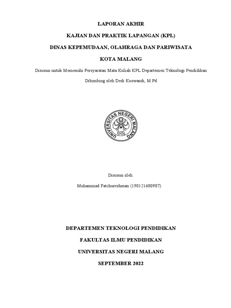Laporan Individu KPL | PDF