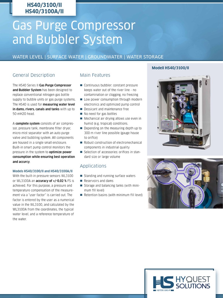 Bubbler HS40-S2 en | PDF | Water | Pump