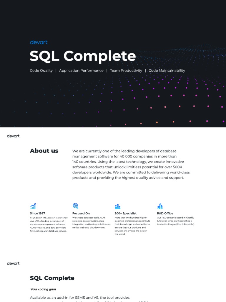 Dbforge SQL Complete | Download Free PDF | Sql | Databases