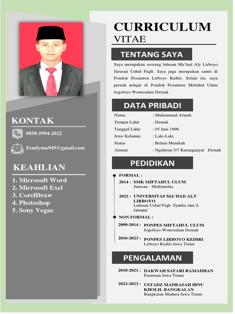 CV Pendi | PDF