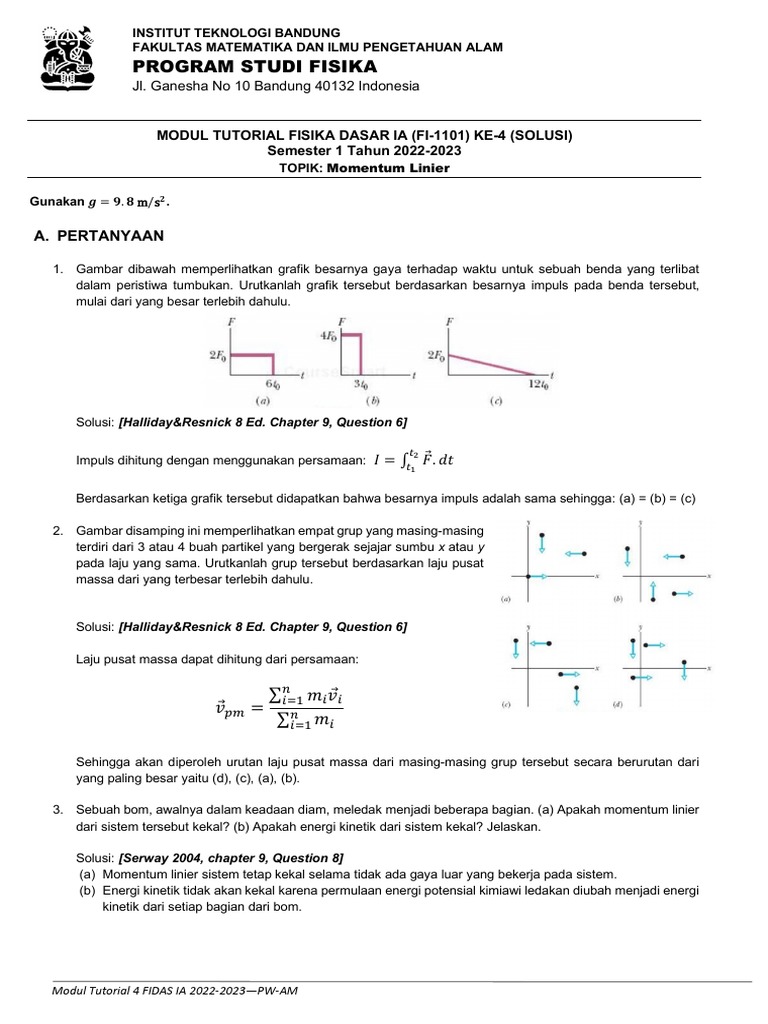 TUTORIAL Modul 4 Fidas IA - 2022 2023 Revisi | PDF