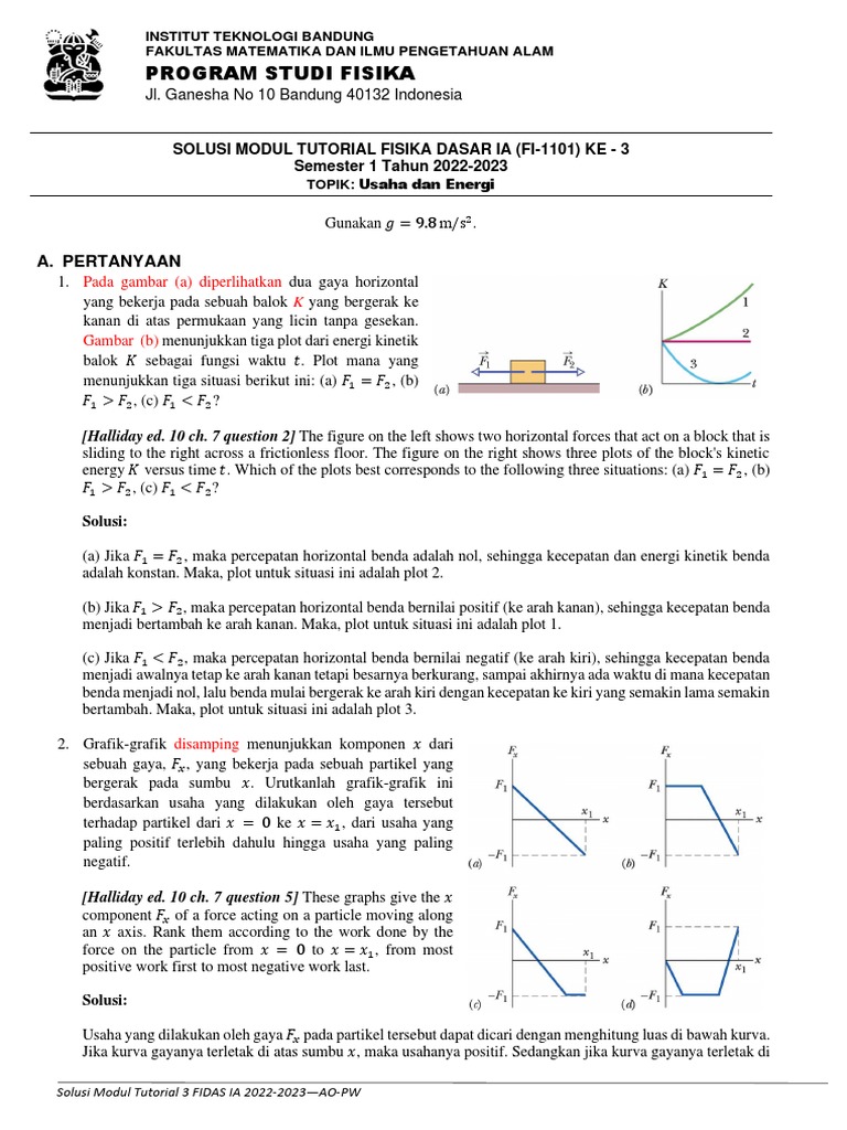 TUTORIAL Modul 3 Fidas IA - 2022 2023 Revisi | PDF | Metode & Bahan Ajar