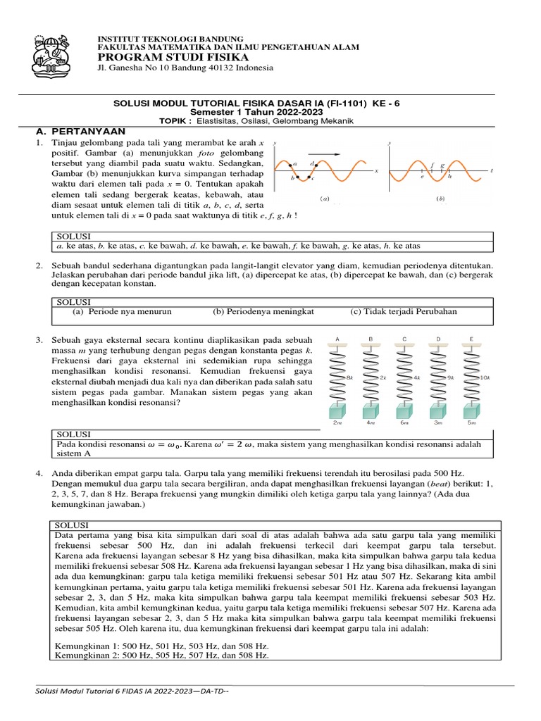 Modul 6 Fidas IA - 2022 2023 | PDF | Sains & Matematika
