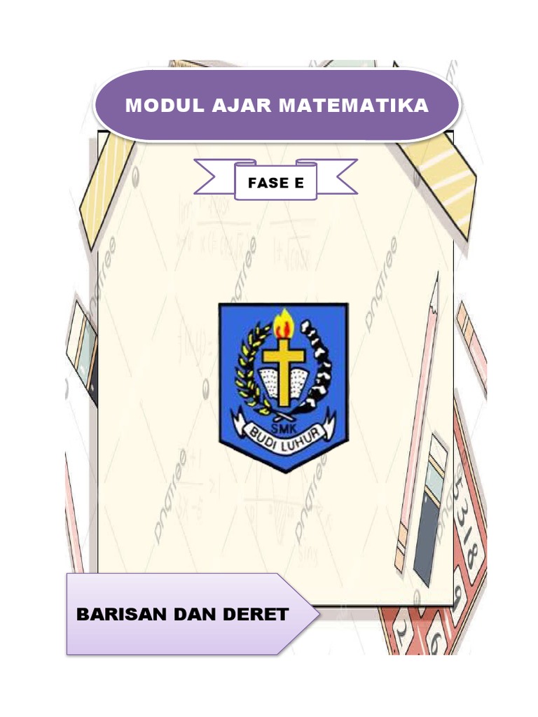 MODUL AJAR UNIT 2 barisan dan deret | PDF