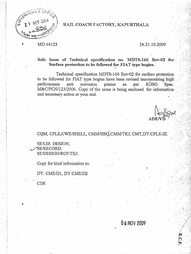 MDTS 166 Rev 02 | PDF