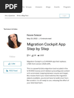 Create New Custom Migration Object Using LTMOM - SAP SPACES | PDF | Computing | Computer Science