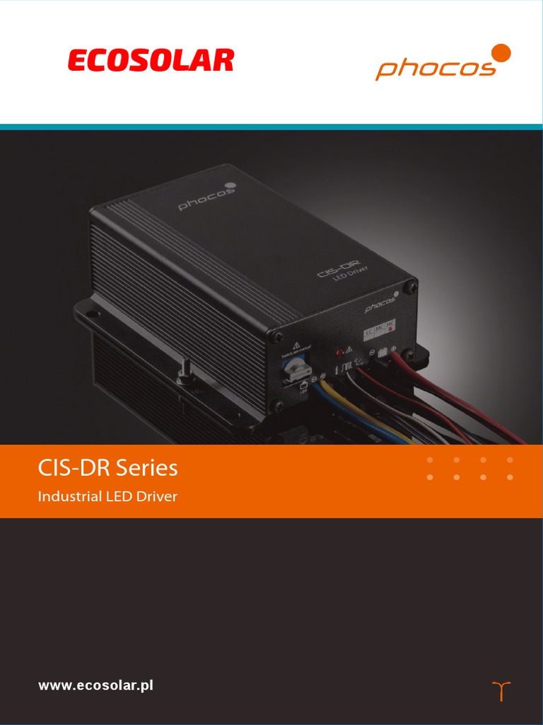EcoSolar_DR_Phocos_CIS_DR_Flyer | PDF | Light Emitting Diode | Power Supply