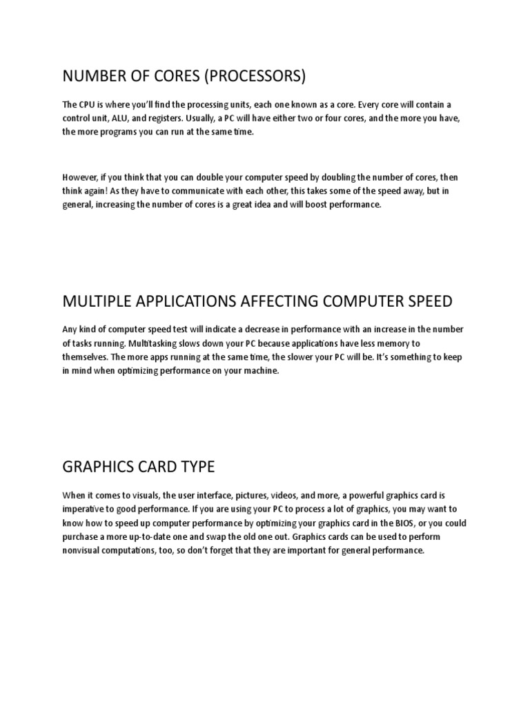 Number of Cores (Processors) | PDF