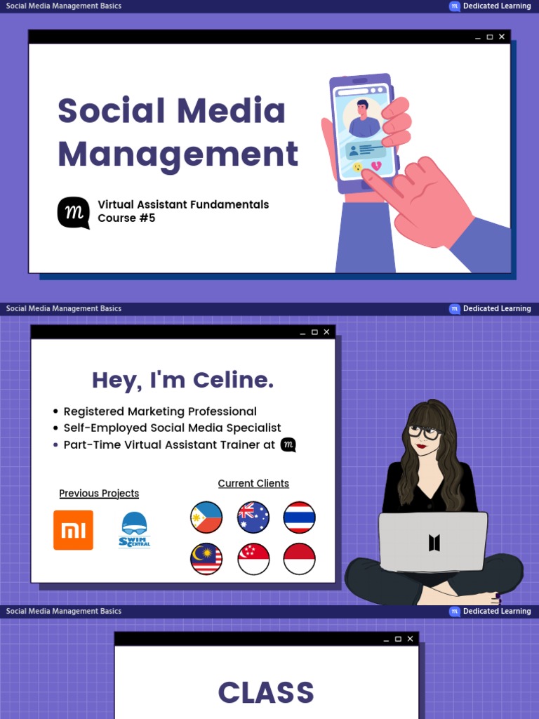 Social Media Management Basics Course | PDF | Popular Culture & Media ...