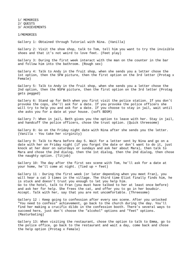 Walkthrough JF 0.21.2A | PDF